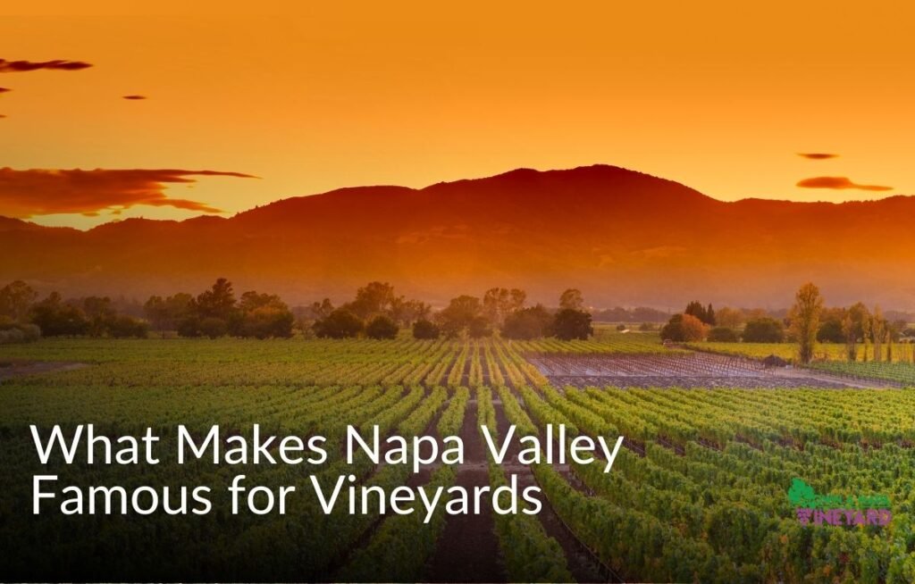 What Makes Napa Valley Famous for Vineyards